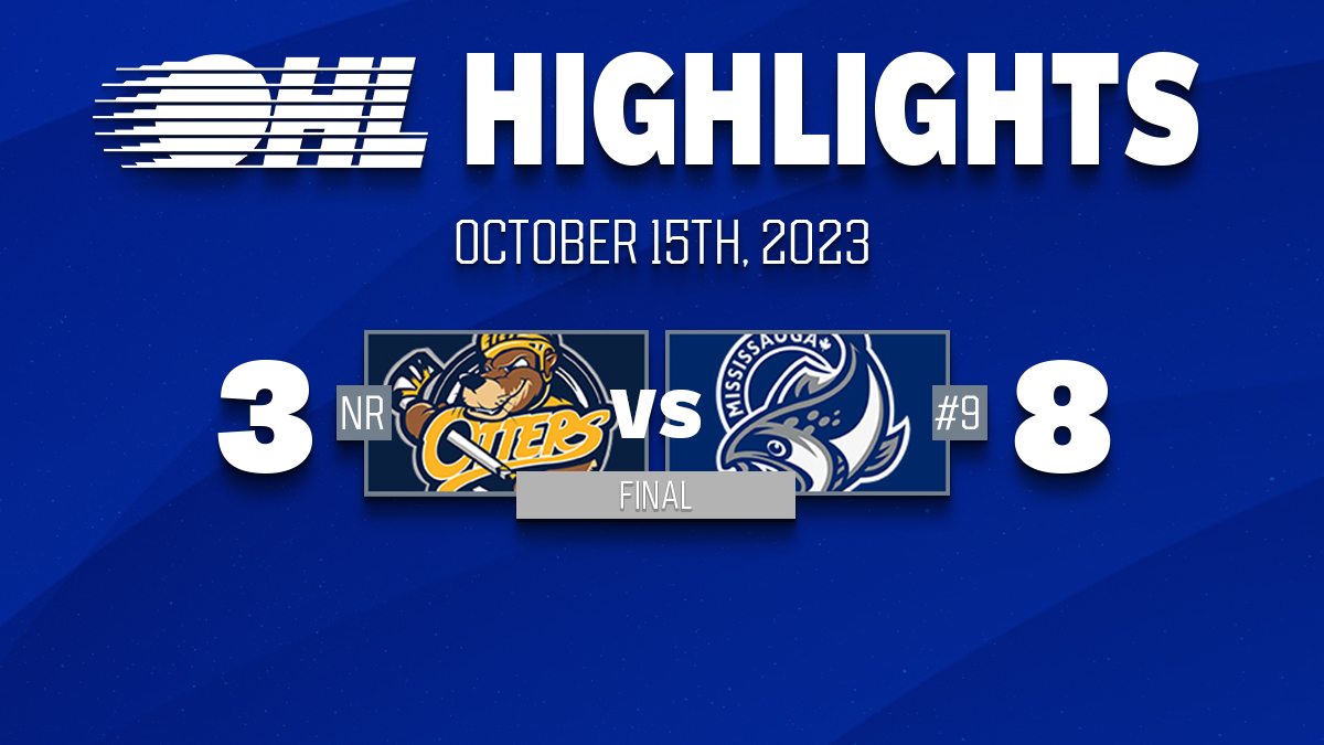 OHL Highlights: Oct. 15/23 - ER (3) - MISS (8) - Ontario Hockey League
