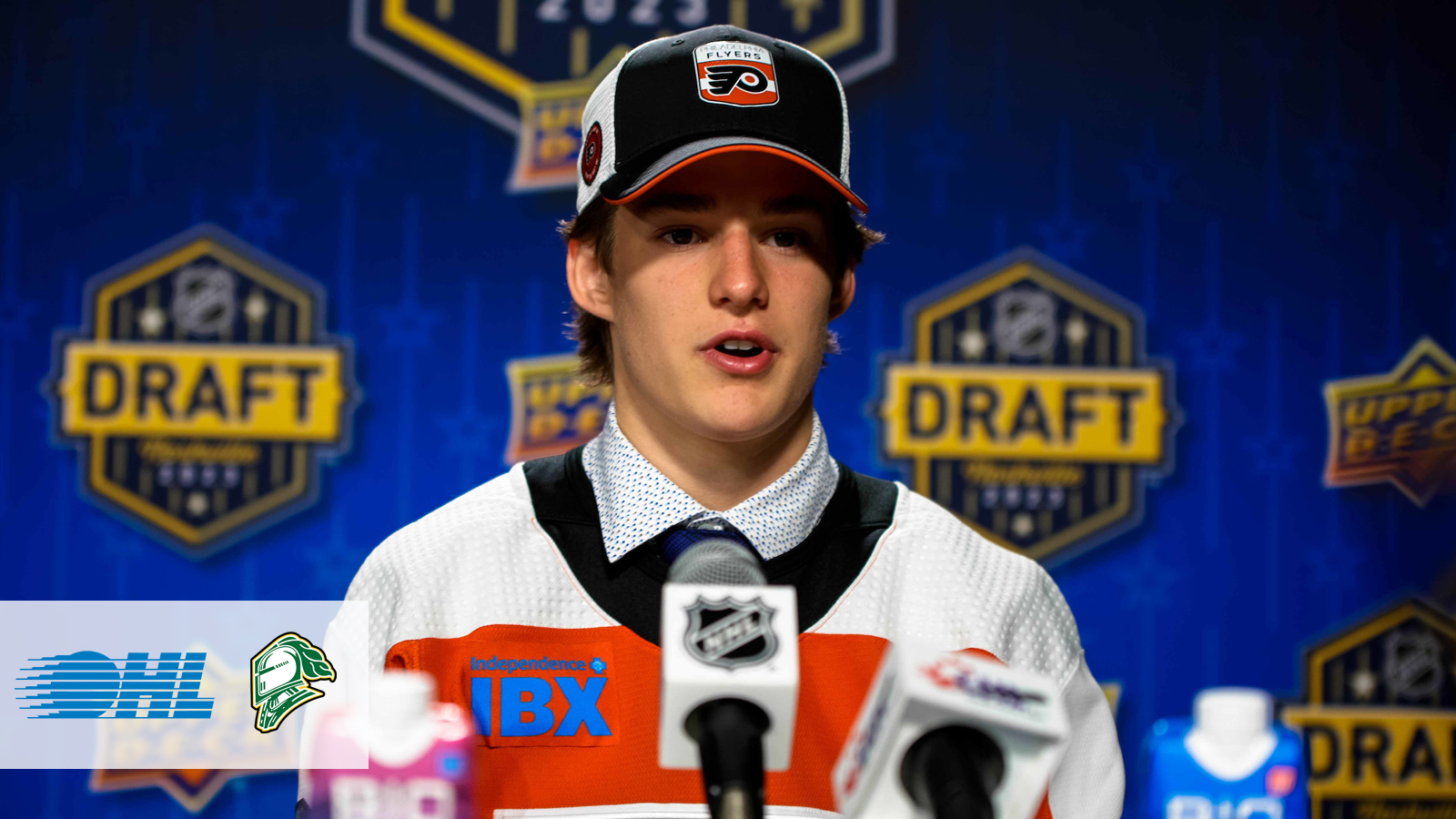 Knights' Barkey signs with Flyers - Ontario Hockey League