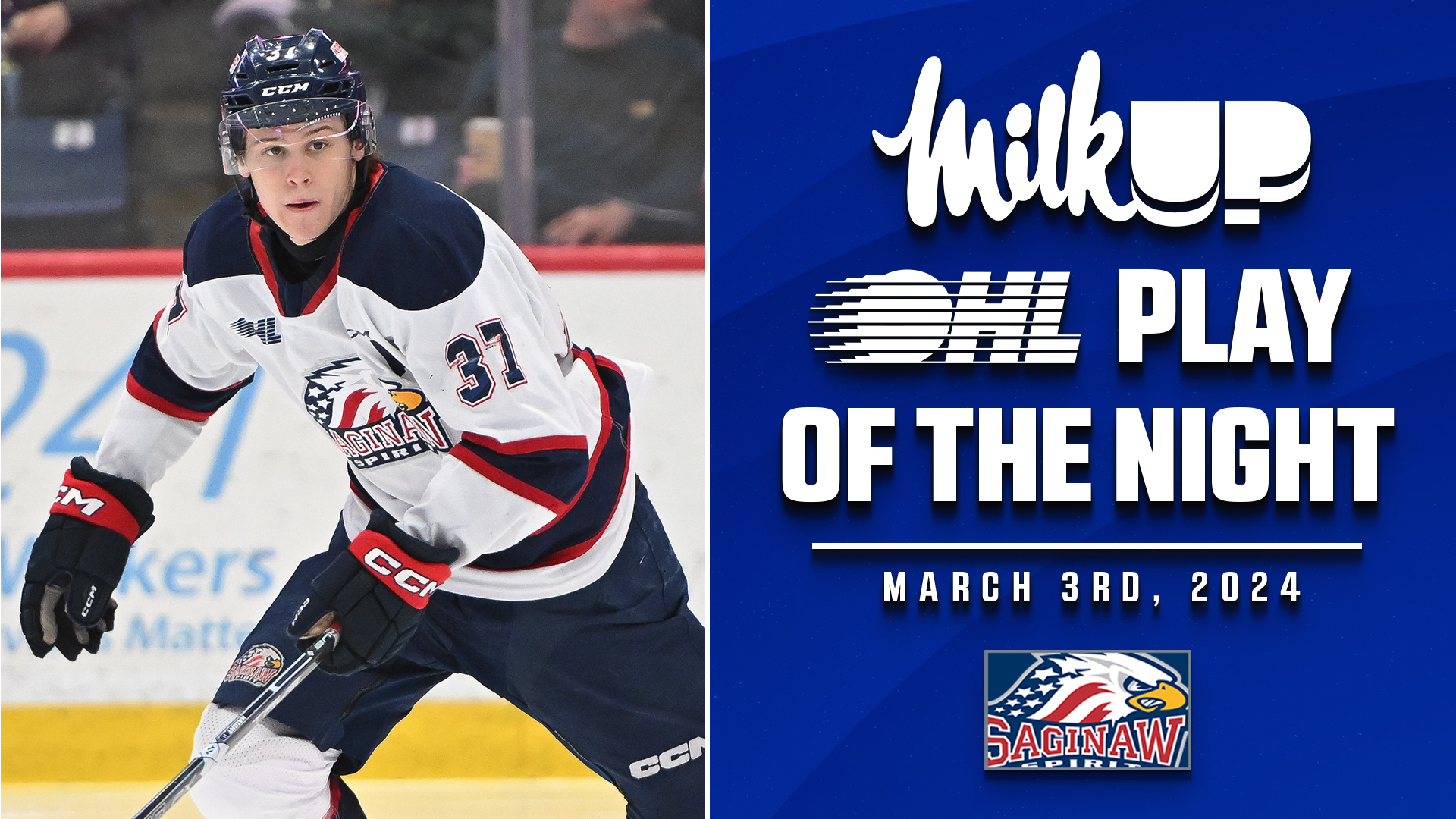 OHL Play of the Night presented by MilkUP: Hunter Haight does it again ...
