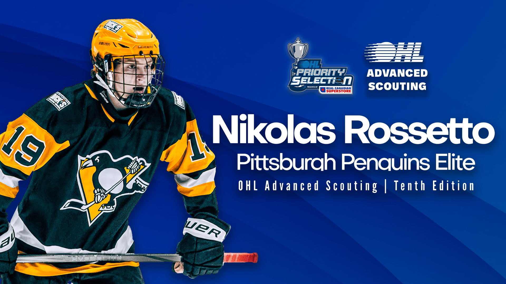 2024 #OHLDraft Advanced Scouting: Nikolas Rossetto (Pittsburgh Penguins ...
