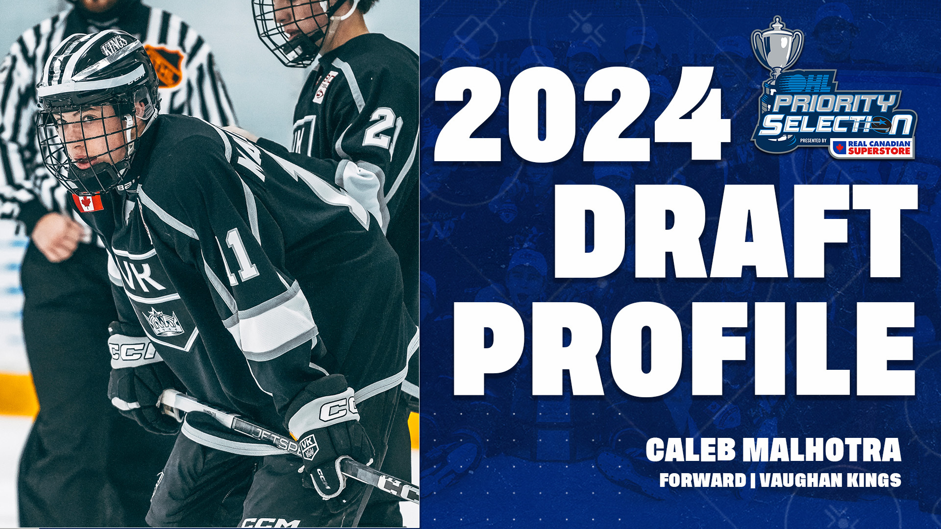 #OHLDraft Prospect Profile: Caleb Malhotra (Vaughan Kings) - Ontario ...