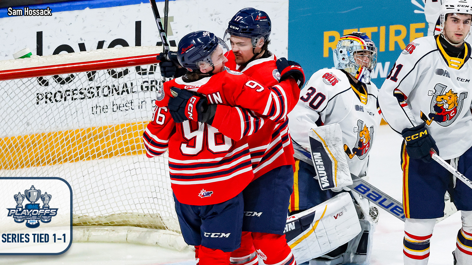 Series HQ: Oshawa vs. Barrie - Oshawa Generals