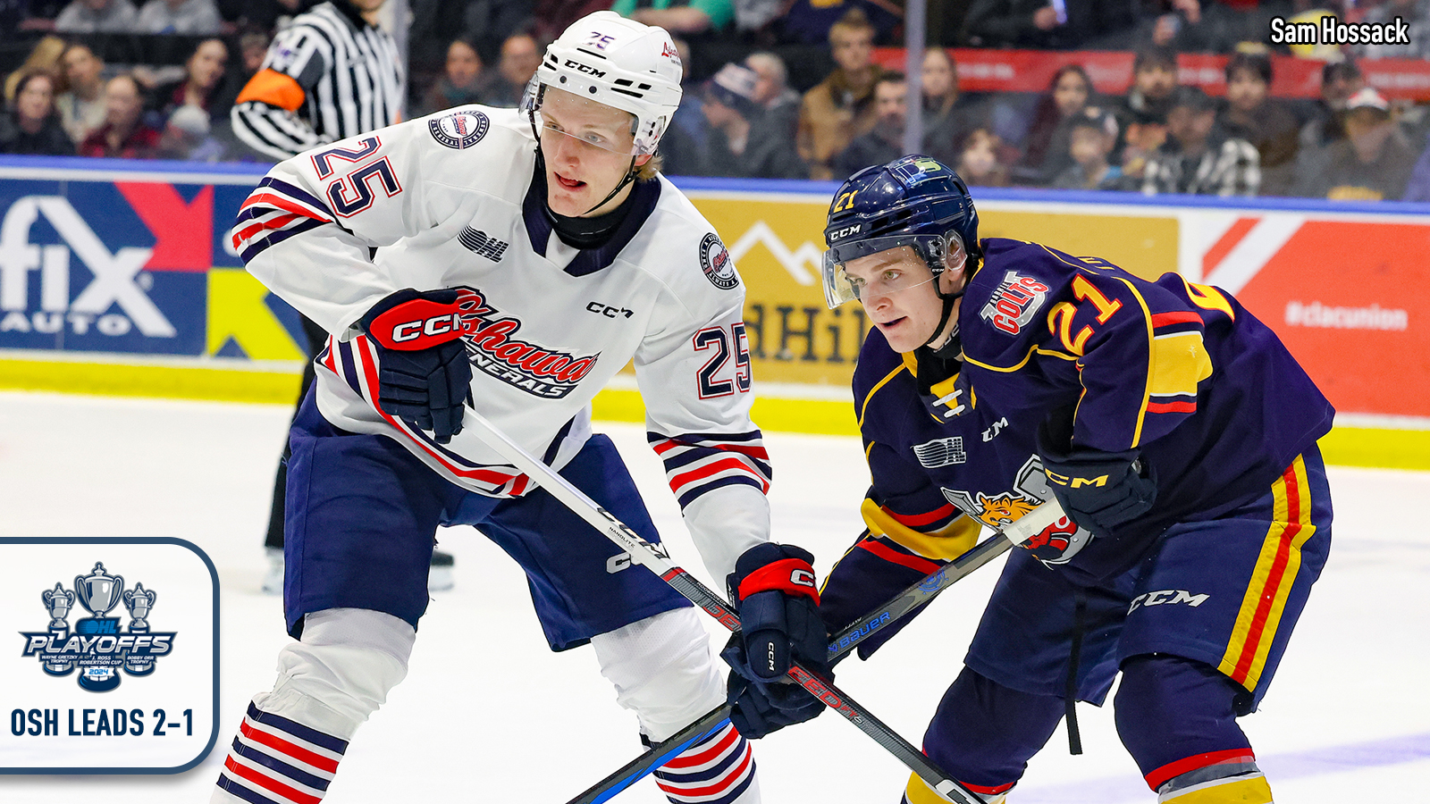 Series HQ: Oshawa vs. Barrie - Oshawa Generals