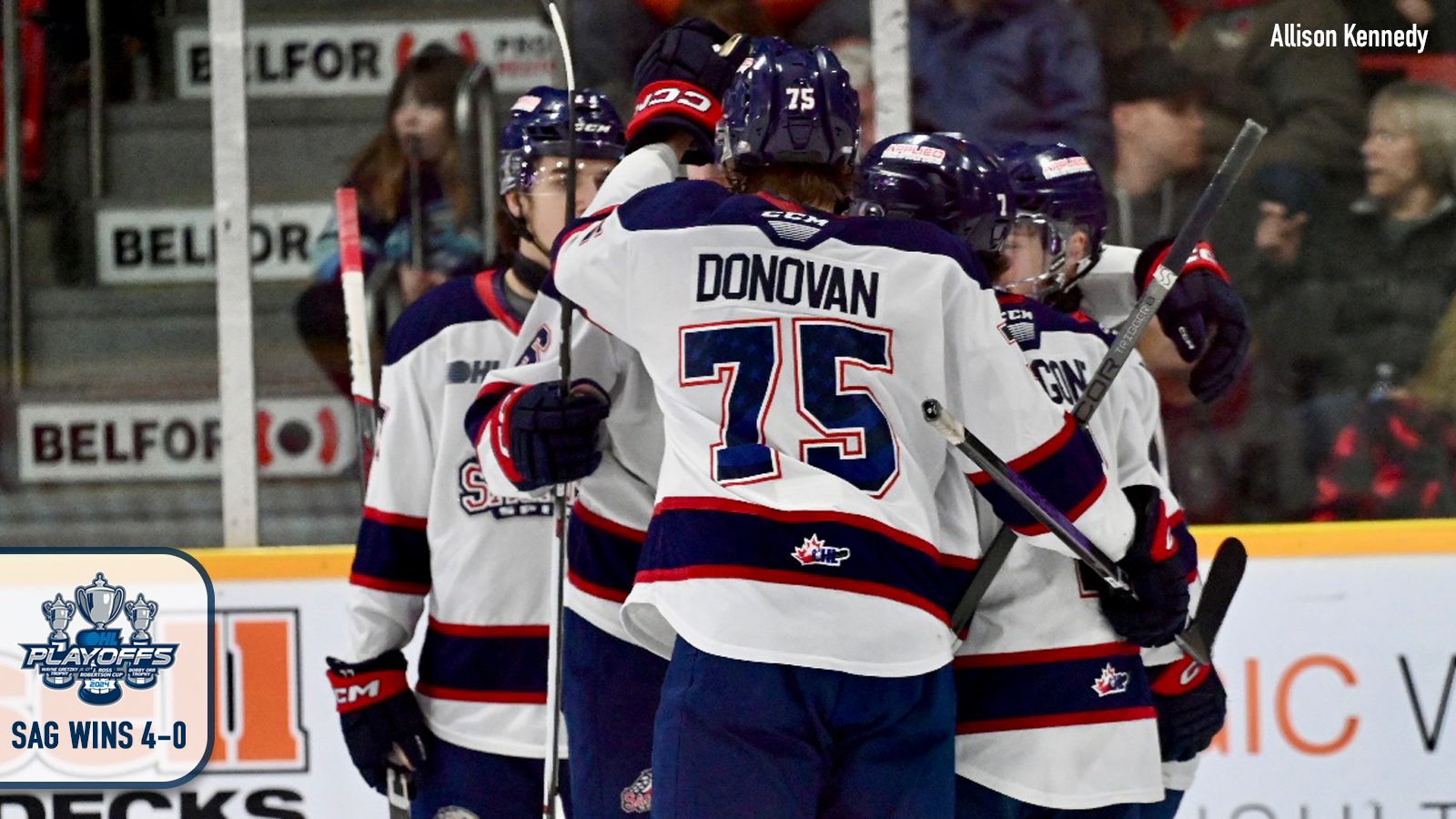 Series HQ: Saginaw vs. Owen Sound - Ontario Hockey League