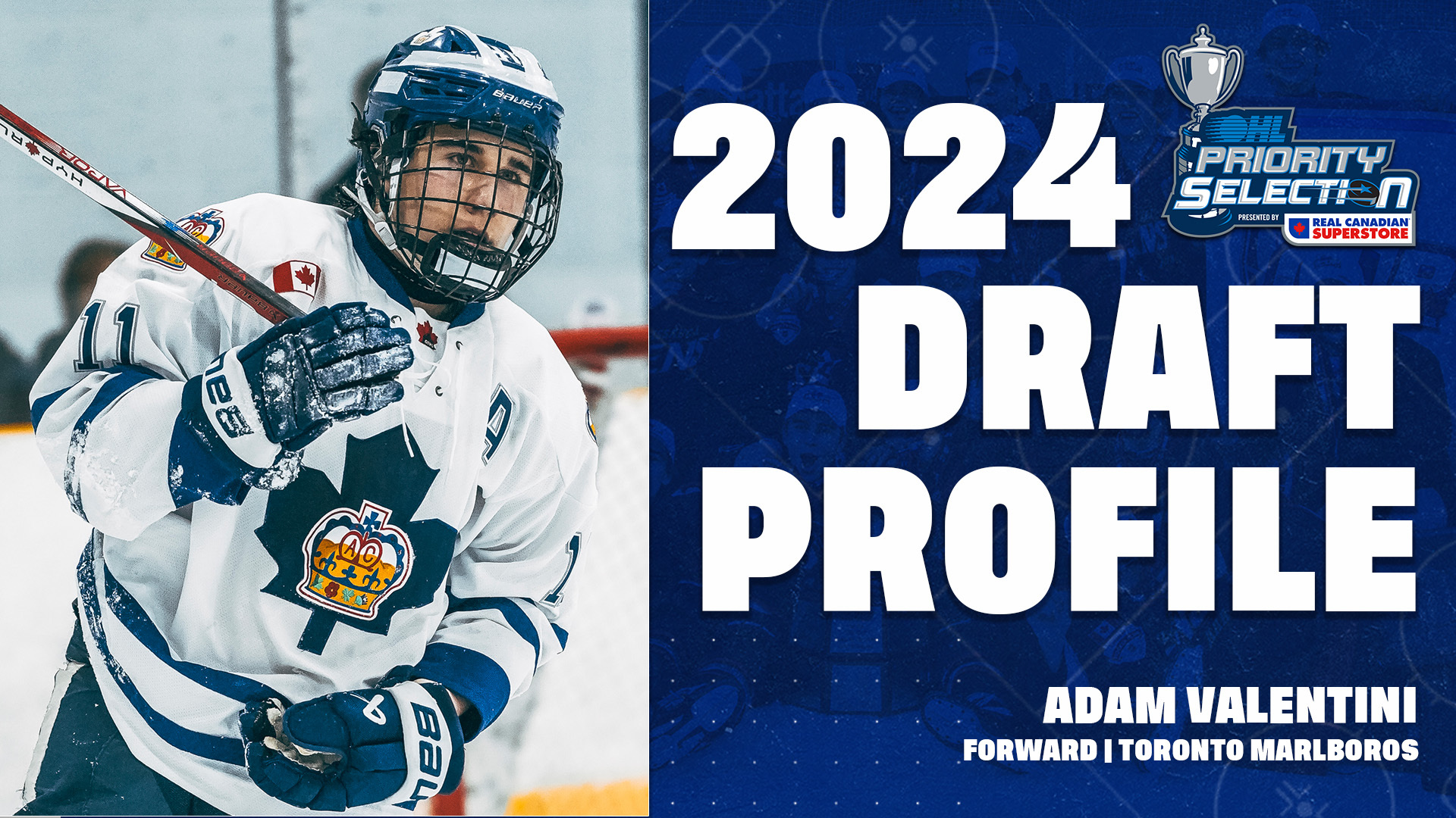 #OHLDraft Prospect Profile: Adam Valentini (Toronto Marlboros)