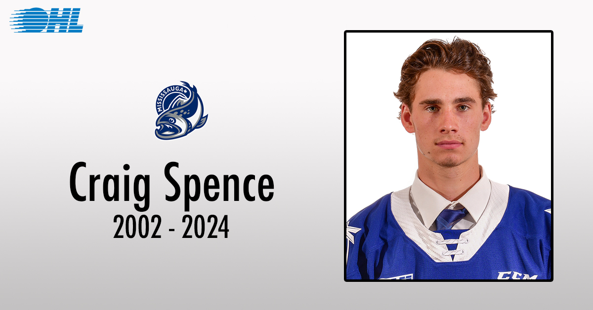 Ohl Mourns The Loss Of Former Mississauga Steelheads Defenceman Craig Spence Ontario Hockey League 