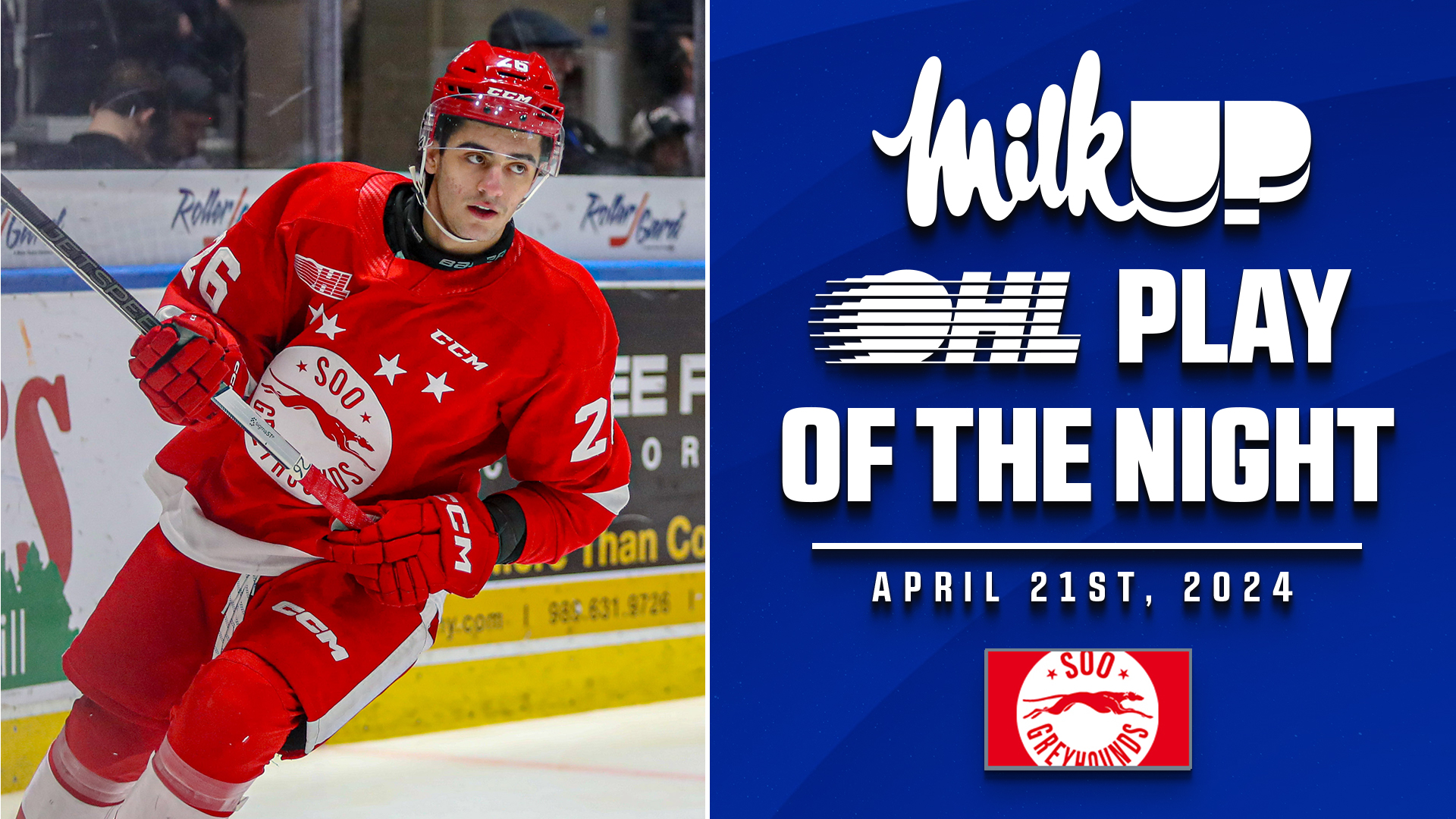 OHL Play of the night presented by MilkUP: Marco Mignosa's Playoff ...