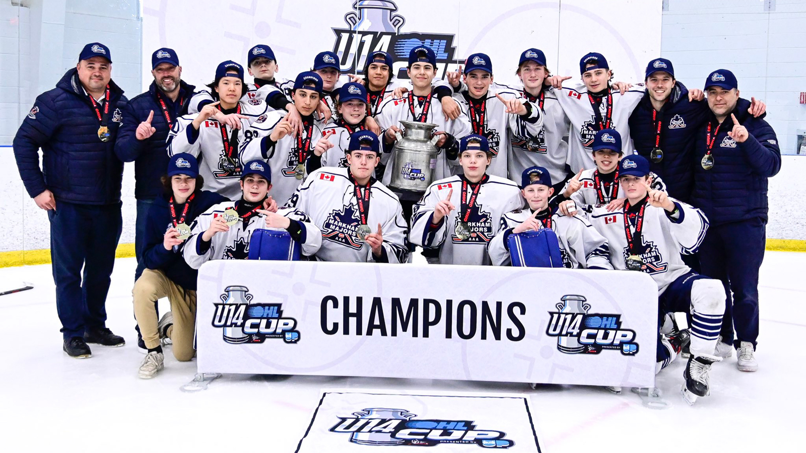 Markham Majors win 2024 U14 OHL Cup presented by Dairy Farmers of ...
