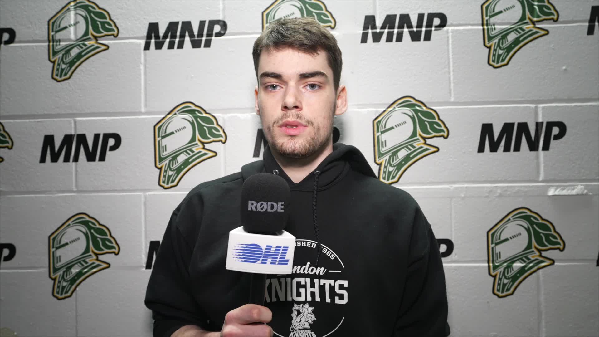 Western Conference Championship Series Game 2 Pre-Game: Jacob Julien (London Knights) - Ontario ...
