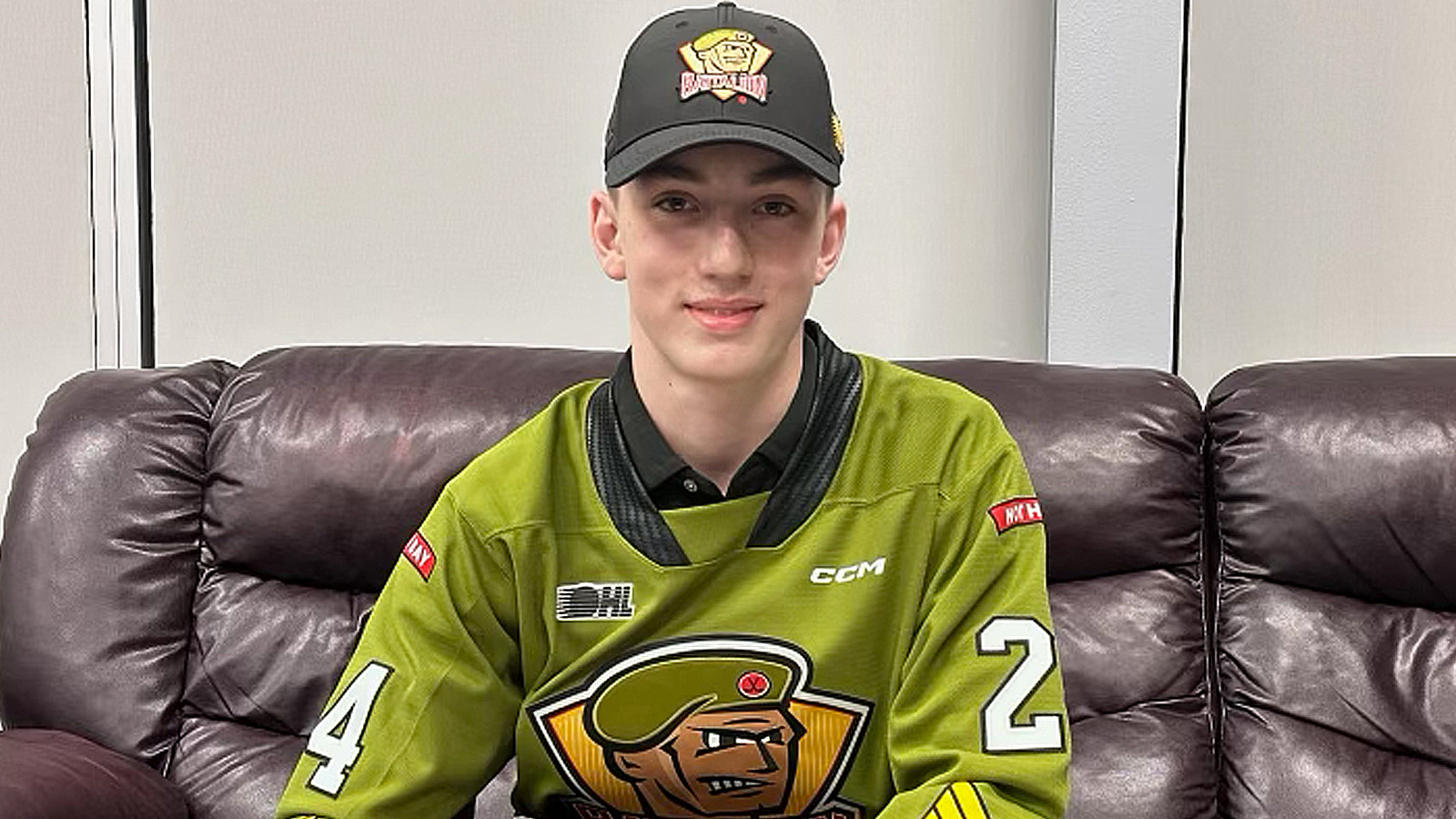 First round pick Ryder Carey enlists with Battalion - Ontario Hockey League