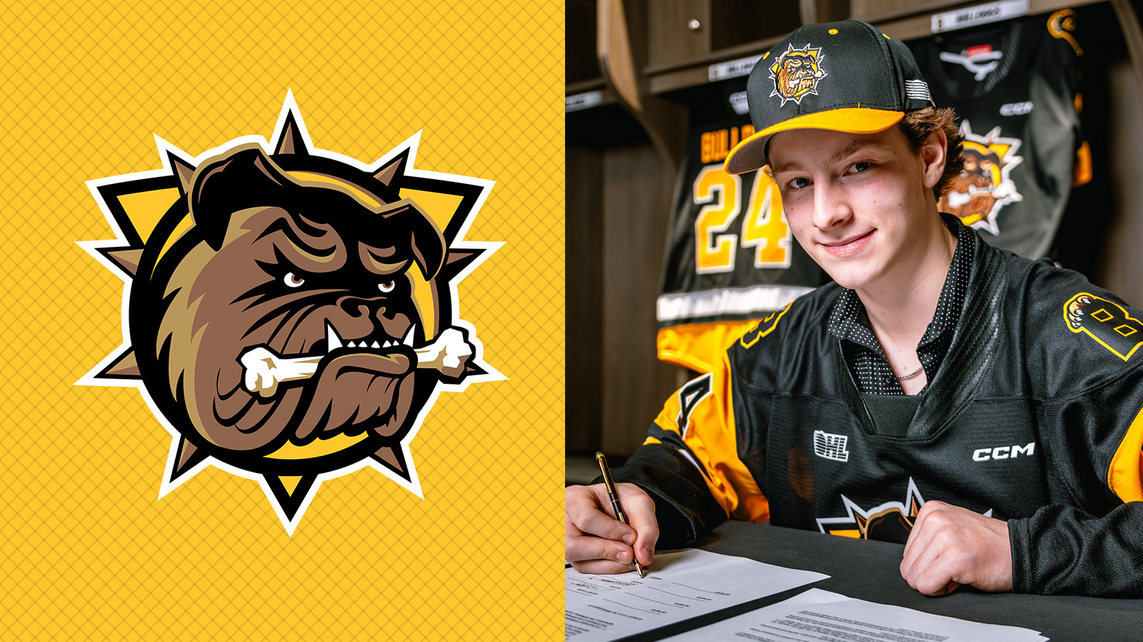Bulldogs sign third-round selection Nikolas Rossetto - Ontario Hockey ...