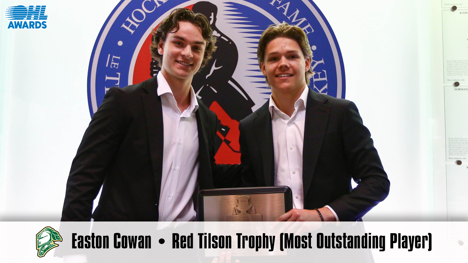 Easton Cowan Official OHL Profile and Stats