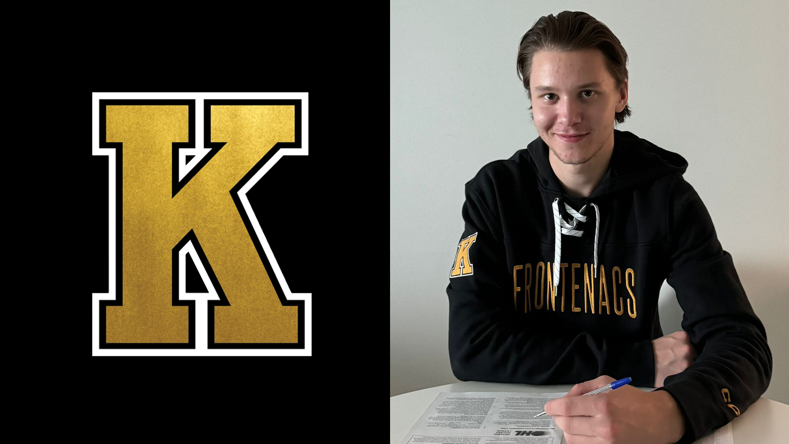 Frontenacs sign Penguins prospect Emil Pieniniemi - Ontario Hockey League