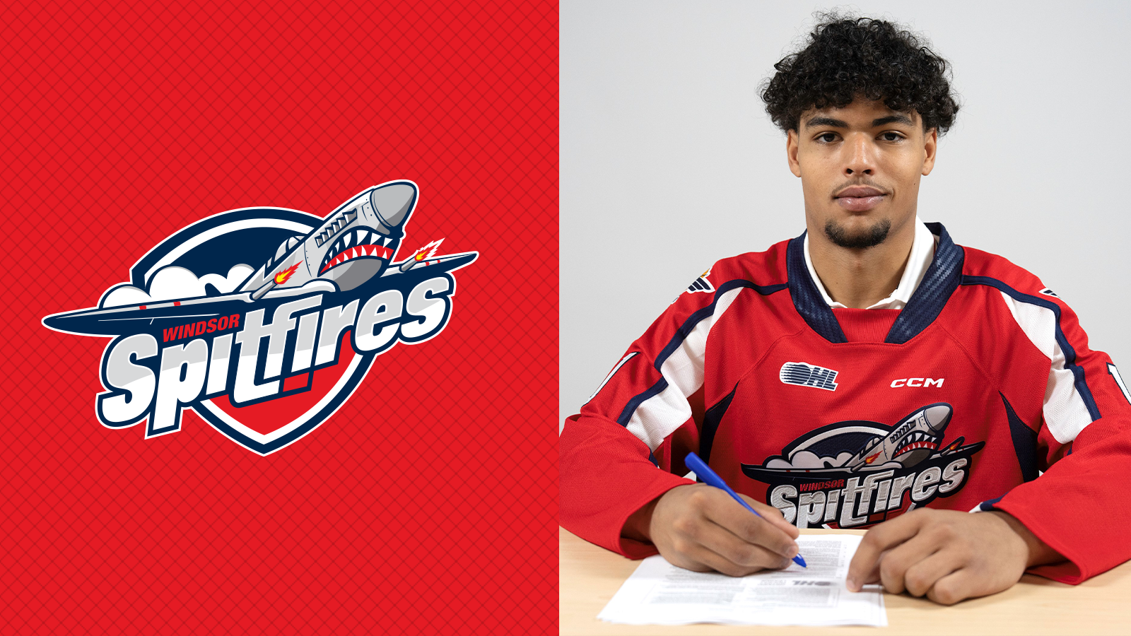 Spitfires sign 2022 15th round selection Nathan Gaymes - Ontario Hockey ...