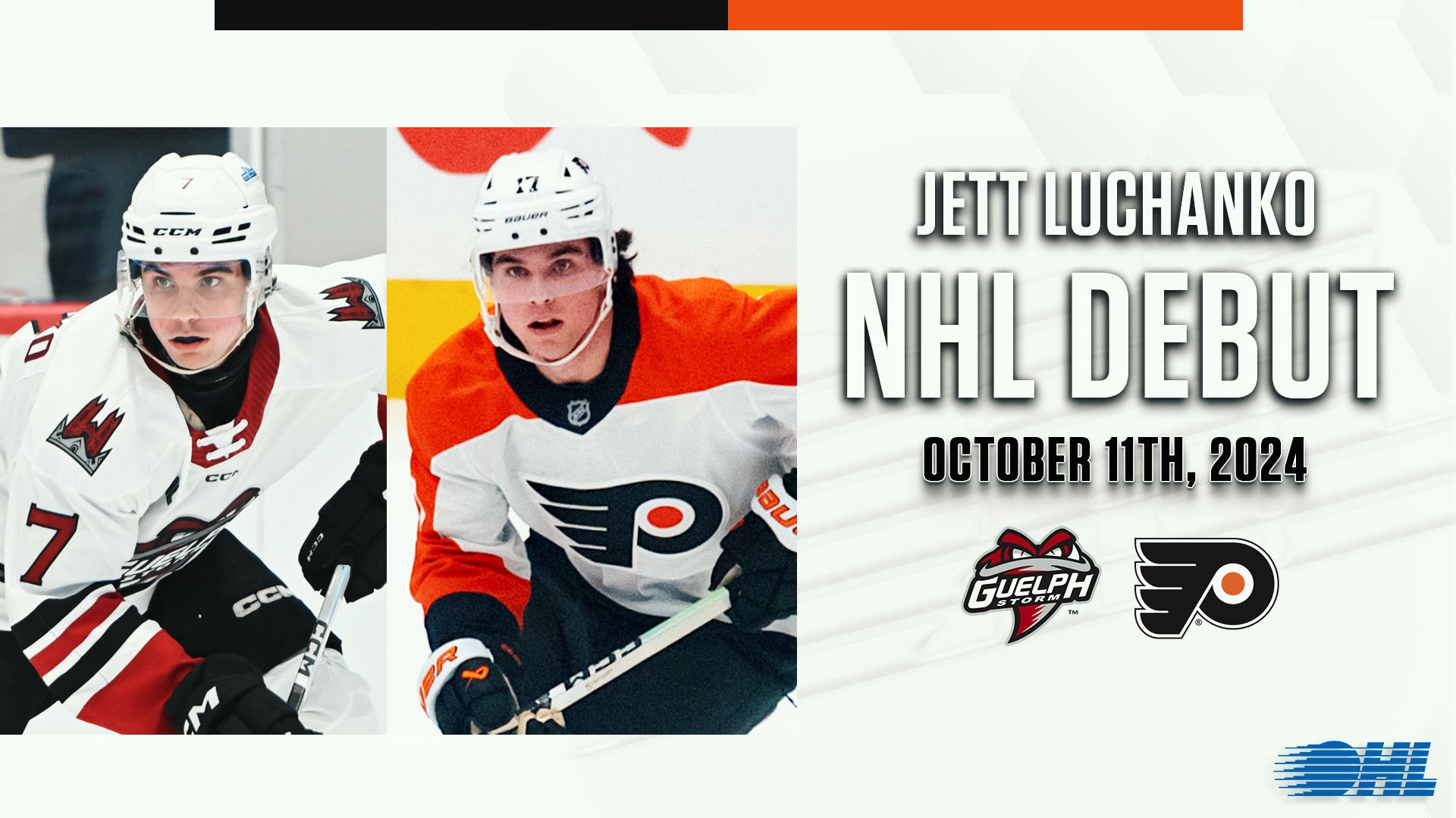 NHL Debut: Jett Luchanko (Oct. 11, 2024) - Ontario Hockey League