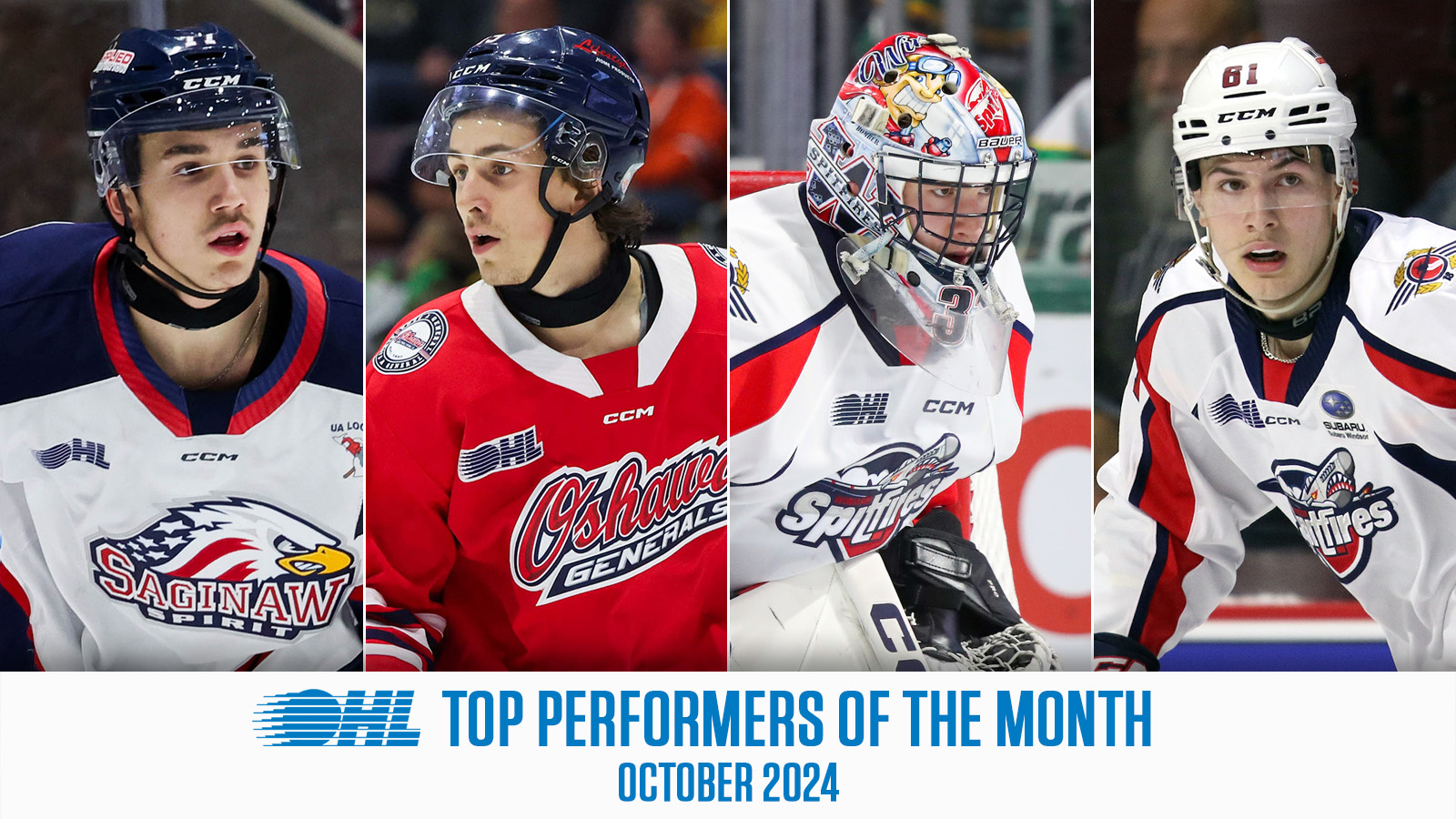 OHL Announces Top Performers of the Month for October - Ontario Hockey ...