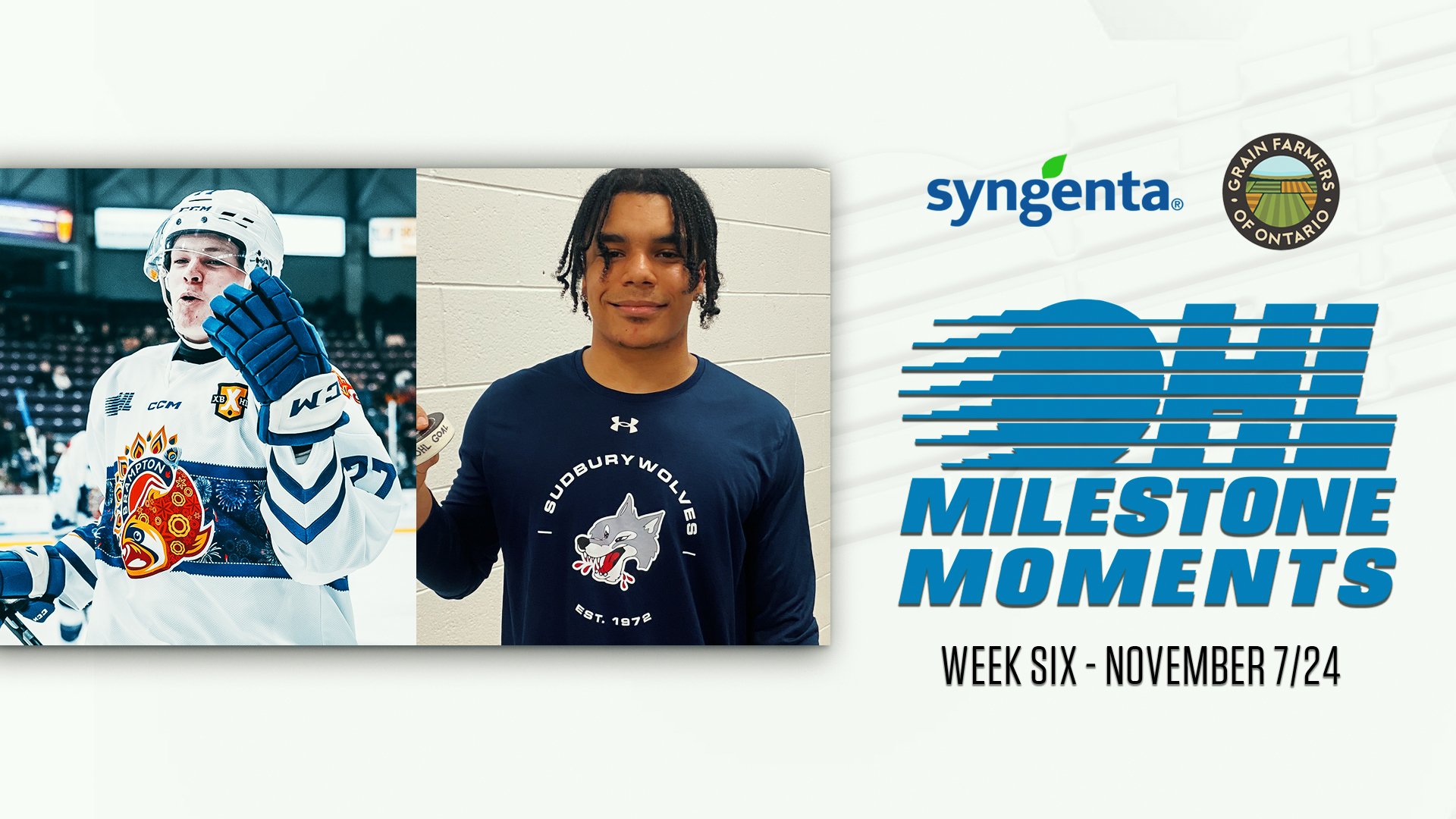 OHL Milestone Moments: Nov. 7, 2024 - Ontario Hockey League