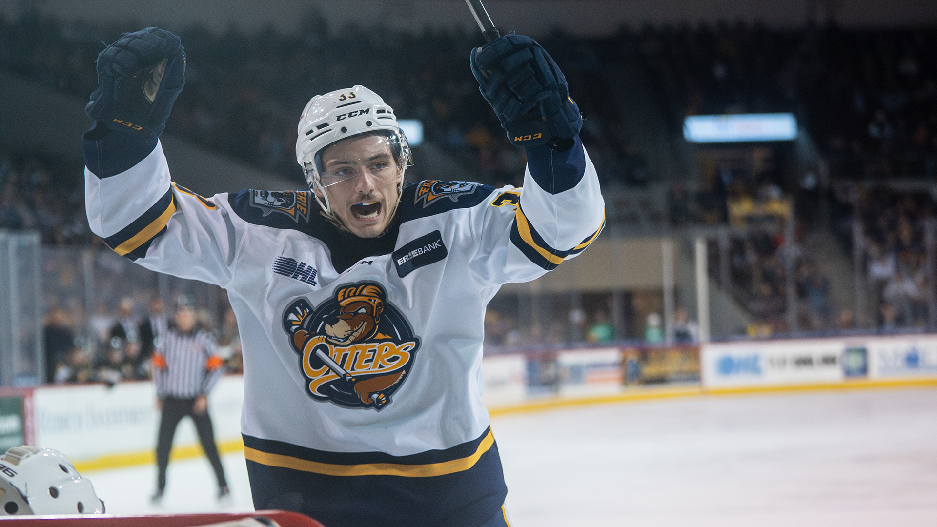 Sam Alfano shines with hat trick performance - Ontario Hockey League