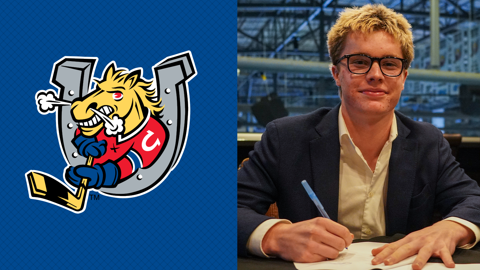 Colts sign fourth round pick Christian Armstrong - Ontario Hockey League