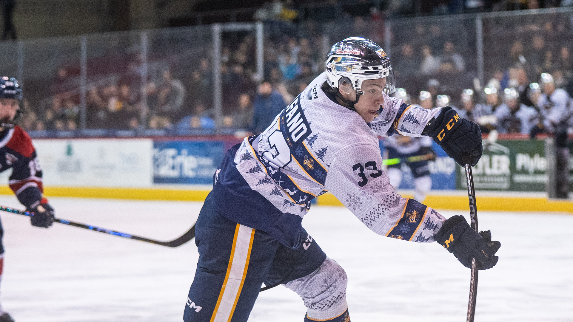 Sam Alfano's Hat Trick Powers Otters to Emotional Win Over Saginaw ...