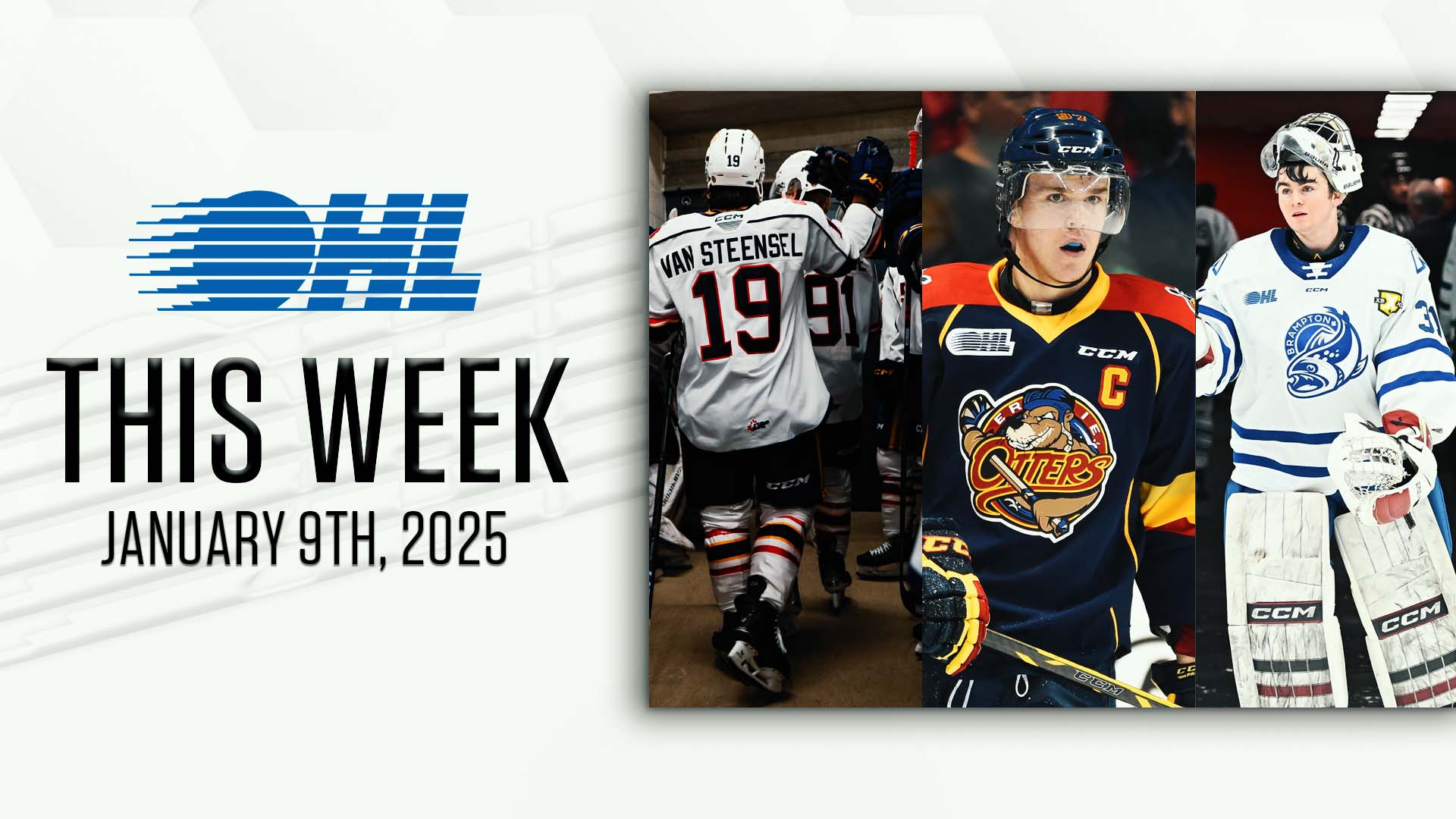 OHL This Week: January 9 to 12, 2025 - Ontario Hockey League