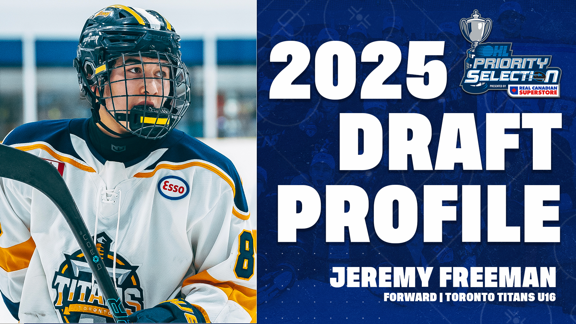 2025 #OHLDraft Prospect Profile: Jeremy Freeman - Ontario Hockey League