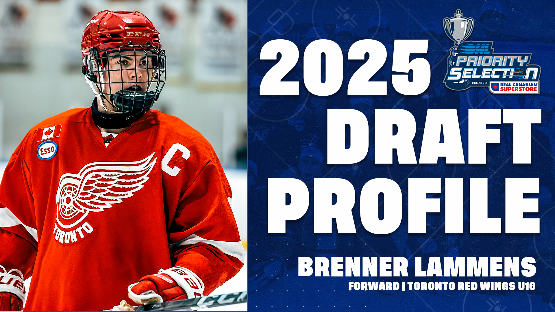 2025 #OHLDraft Prospect Profile: Brenner Lammens - Ontario Hockey League
