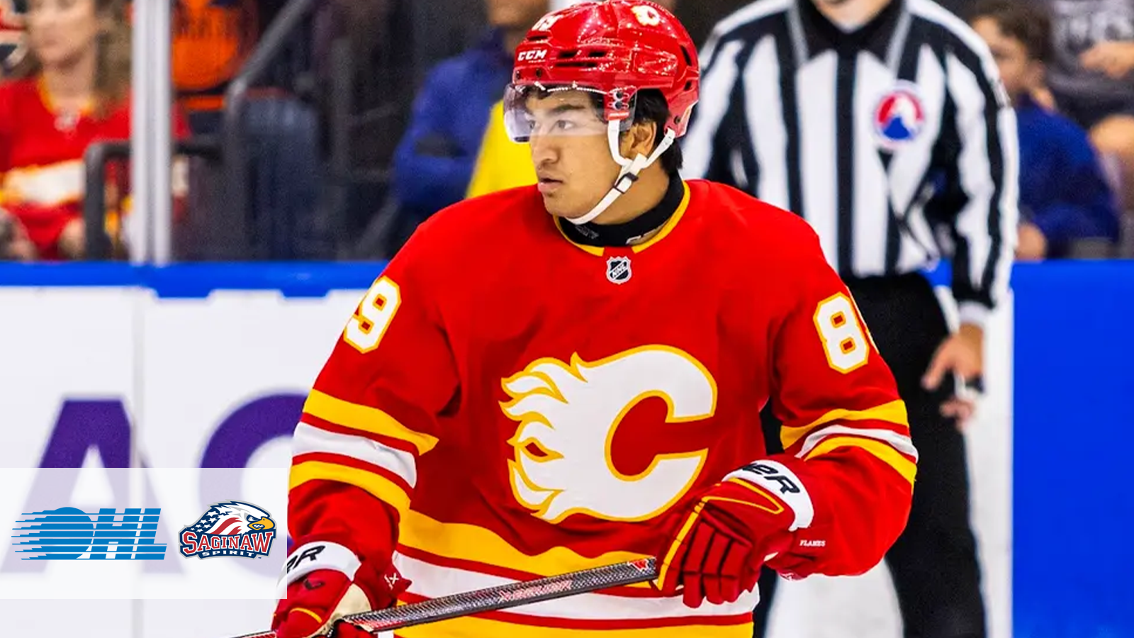 Flames call up Spirit defenceman Zayne Parekh - Ontario Hockey League