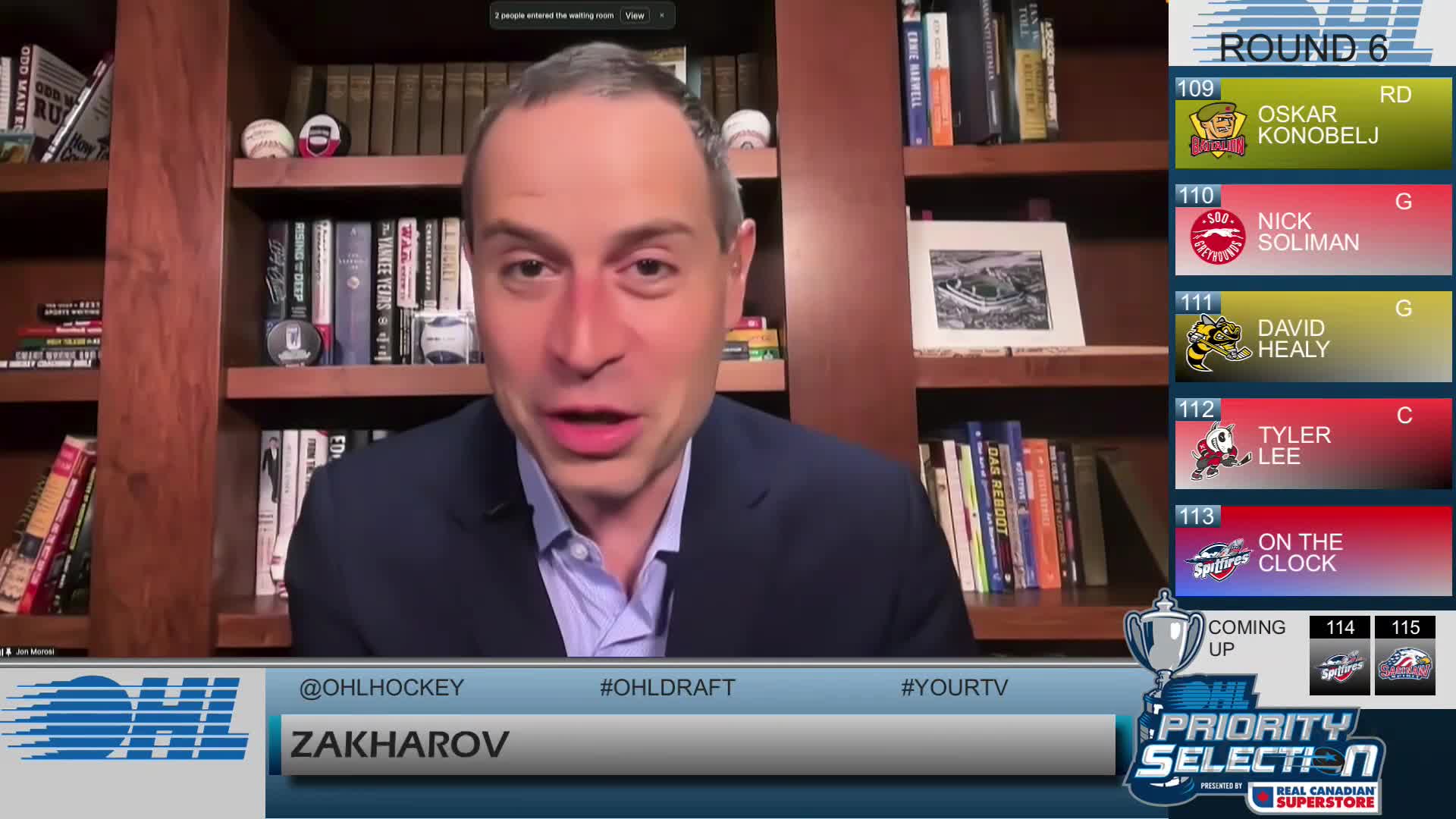 FULL INTERVIEW: Jon Morosi at the 2025 OHL Priority Selection - Ontario Hockey League