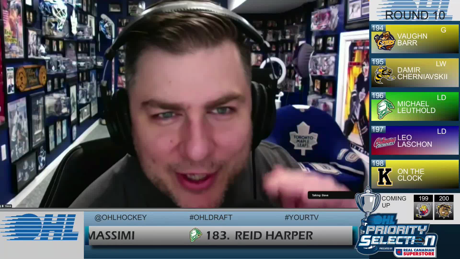 2025 OHL Priority Selection - Ontario Hockey League