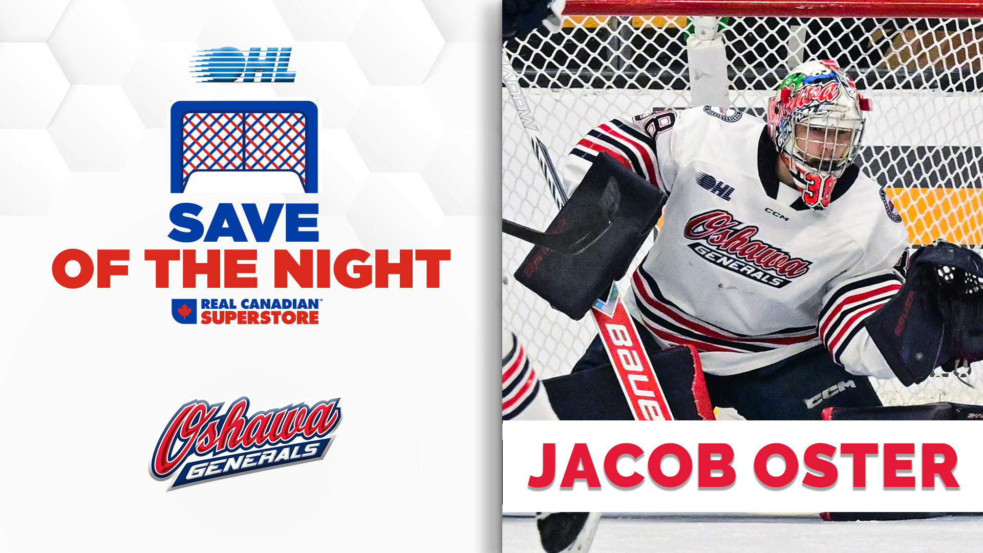 Real Canadian Superstore Save of the Night: Jacob Oster Commits Grand ...