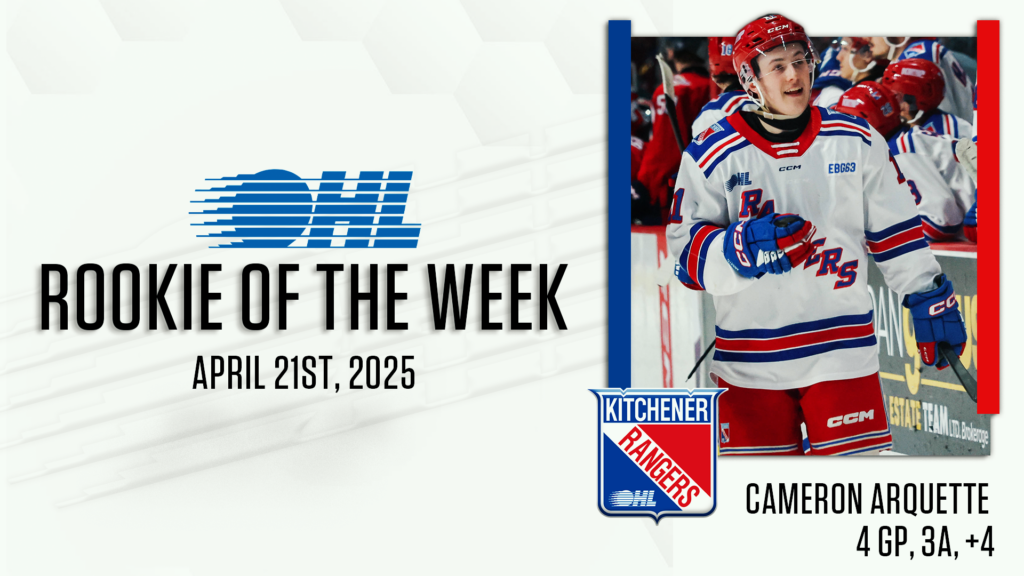 Kitchener Rangers 2024-25 Season Thread, Part IV | Page 45 | HFBoards ...