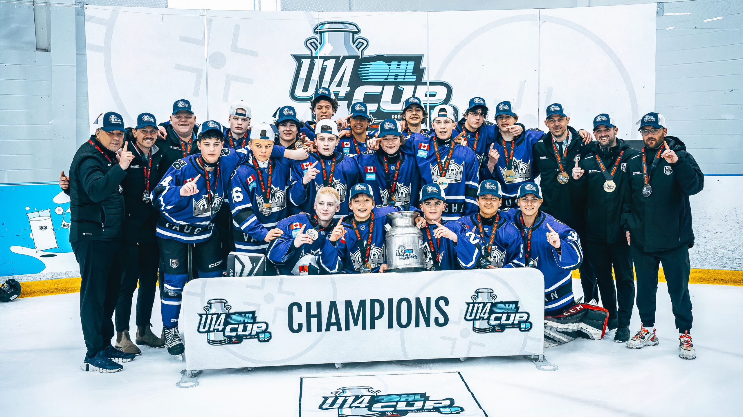 Vaughan Kings win 2025 U14 OHL Cup presented by Dairy Farmers of ...