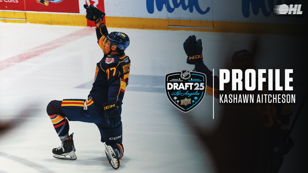 2025 NHL Draft Profile: Kashawn Aitcheson - Ontario Hockey League
