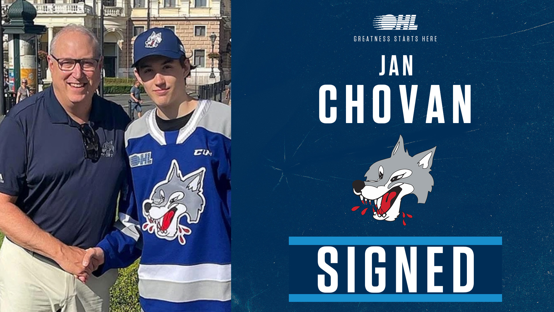 Wolves sign Kings prospect Jan Chovan - Ontario Hockey League