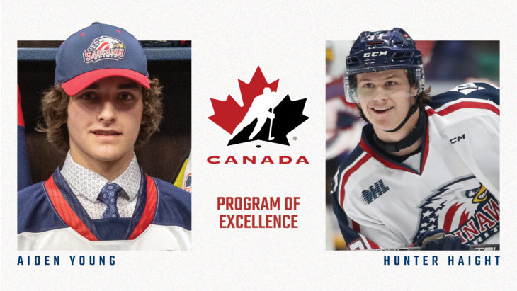 Haight, Young attend Hockey Canada’s Program of Excellence Summer ...