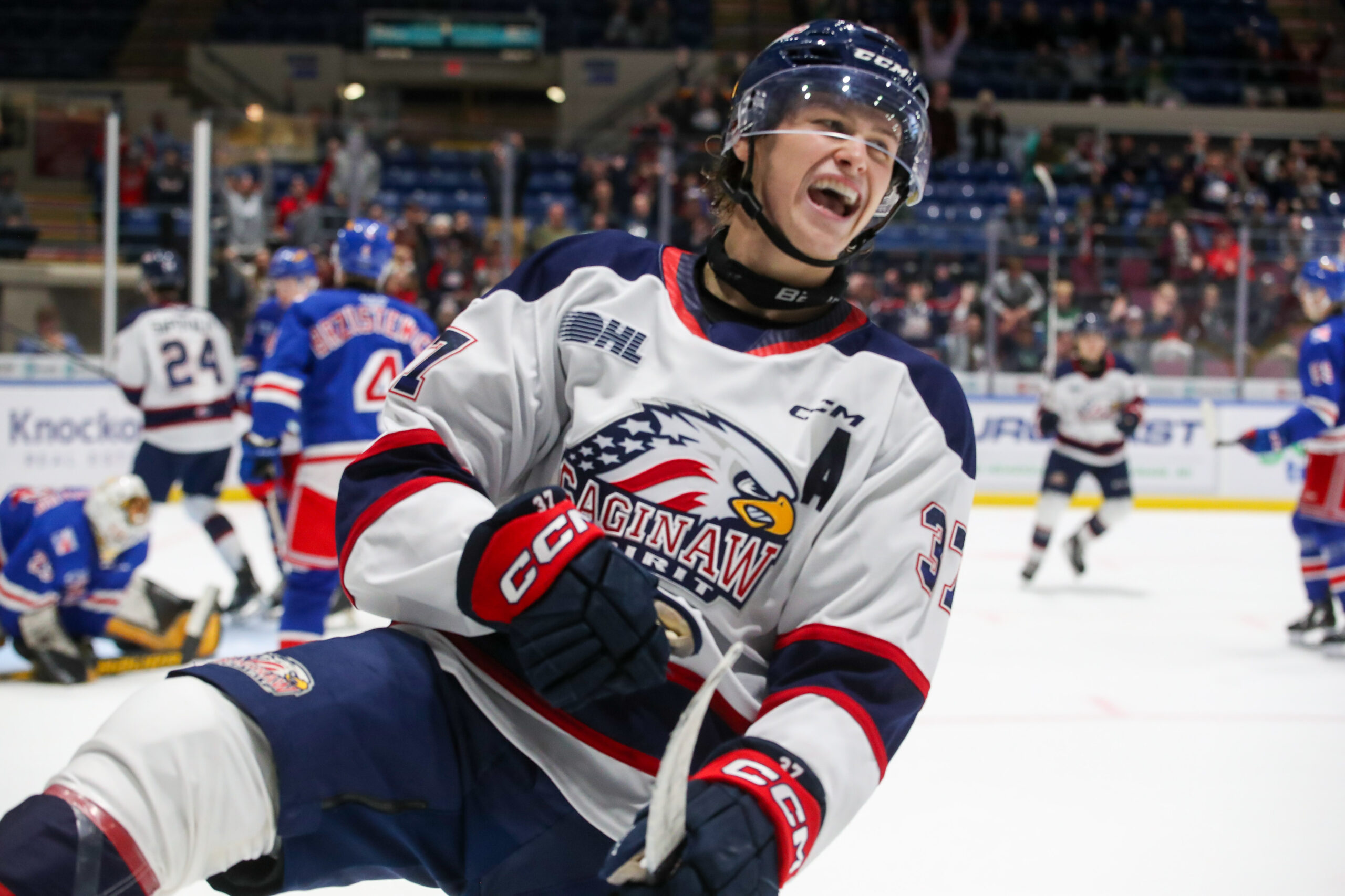 VIDEO Saginaw Spirit vs Kitchener Rangers - Saginaw Spirit