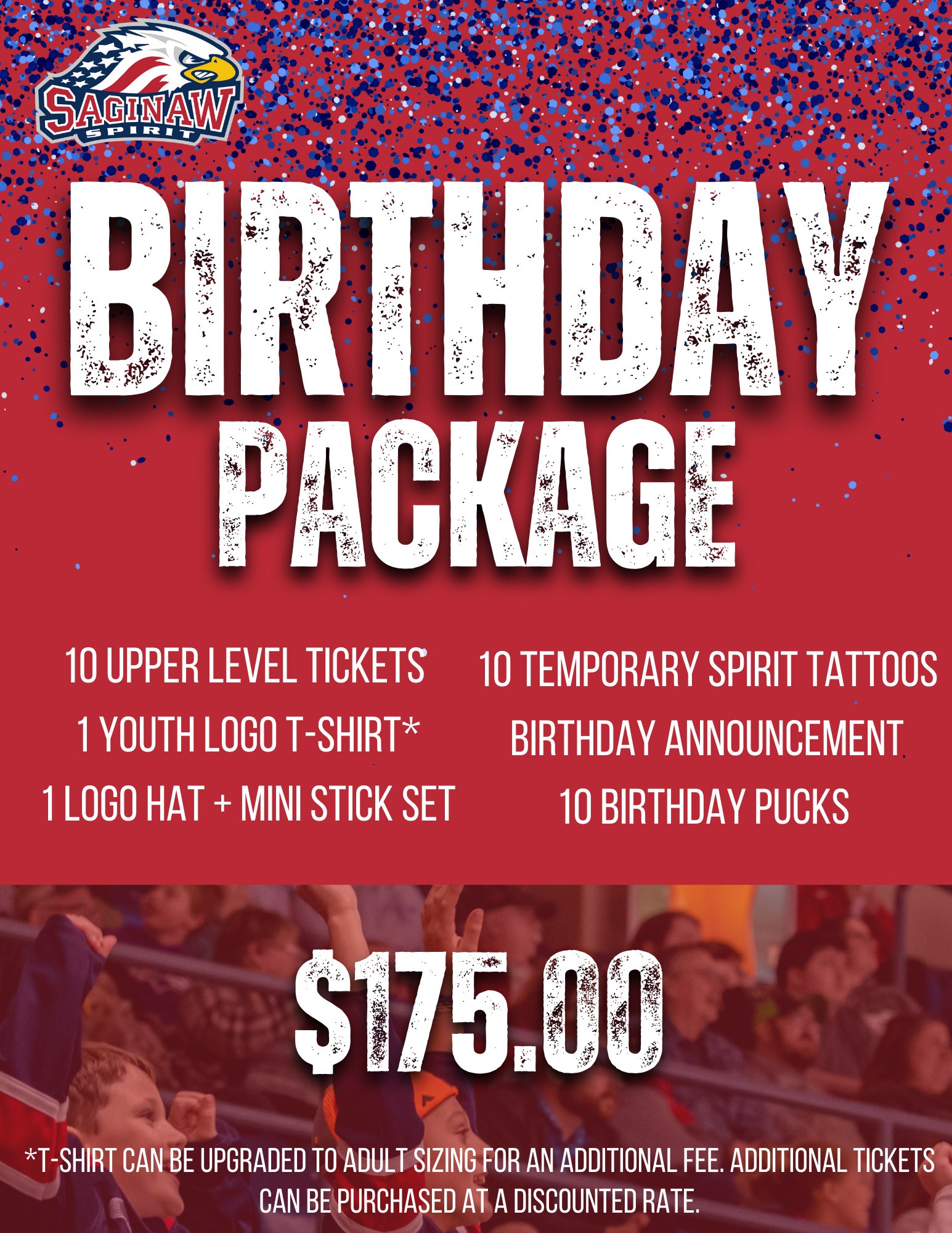 Birthday Package - Saginaw Spirit