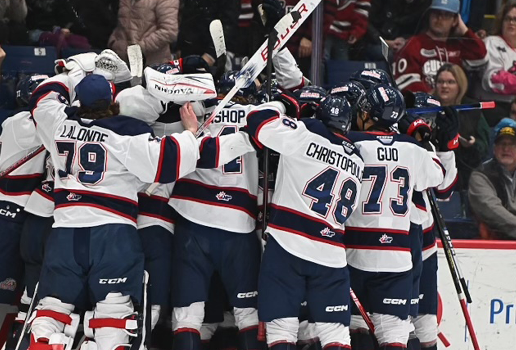 Spirit down Guelph in milestone-laden OT win - Saginaw Spirit