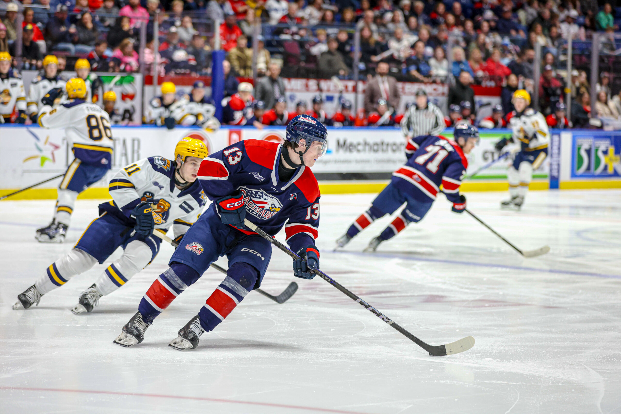 Spirit can’t complete comeback in Game 2, trail series 2-0 - Saginaw Spirit