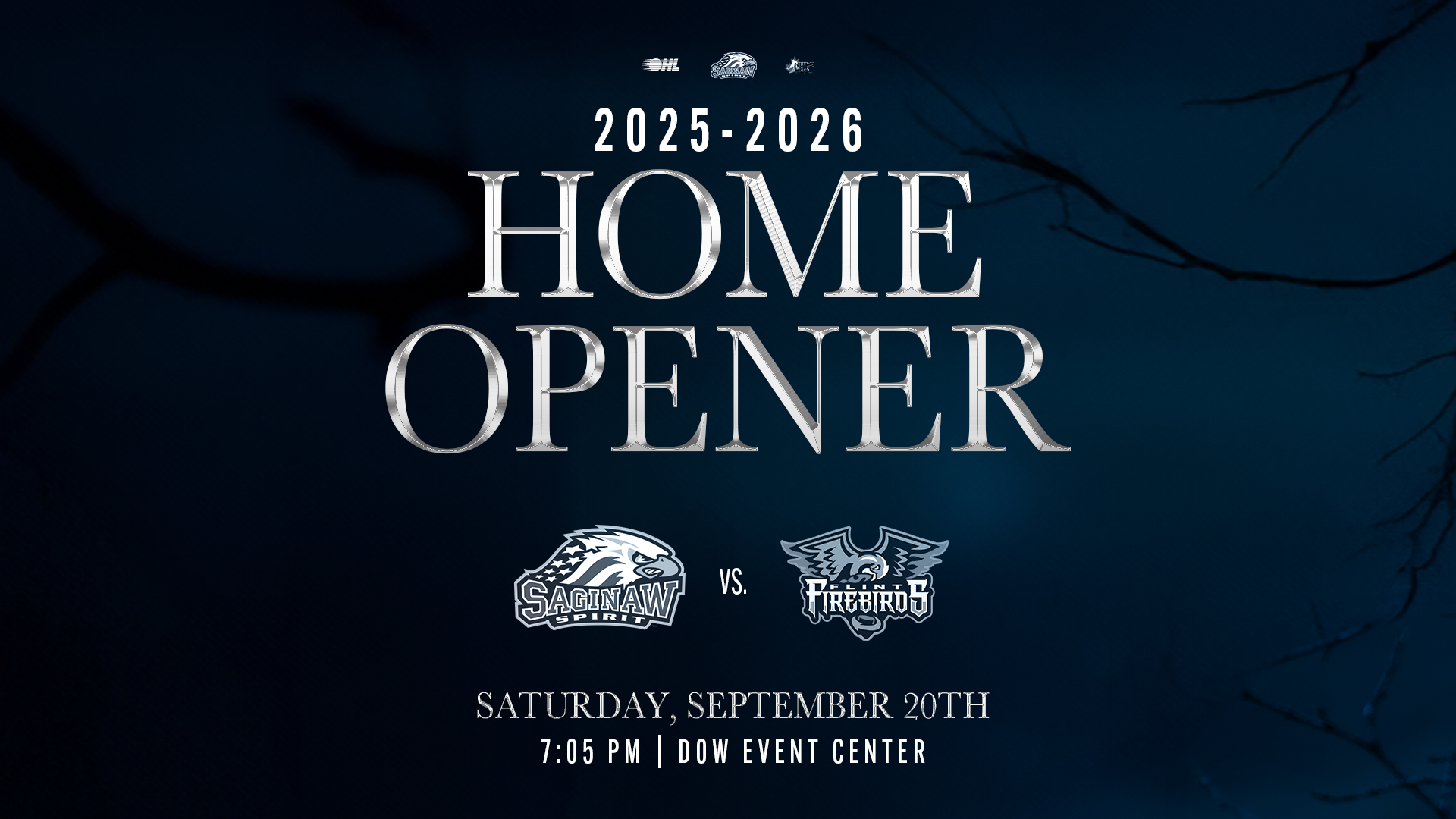 Spirit to meet Firebirds in September 20th home opener - Saginaw Spirit