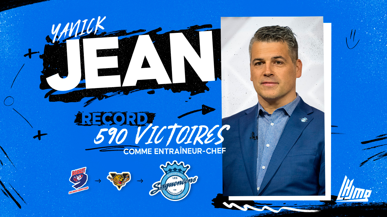 Yanick Jean établit un record de la LHJMQ avec une 590e victoire ...