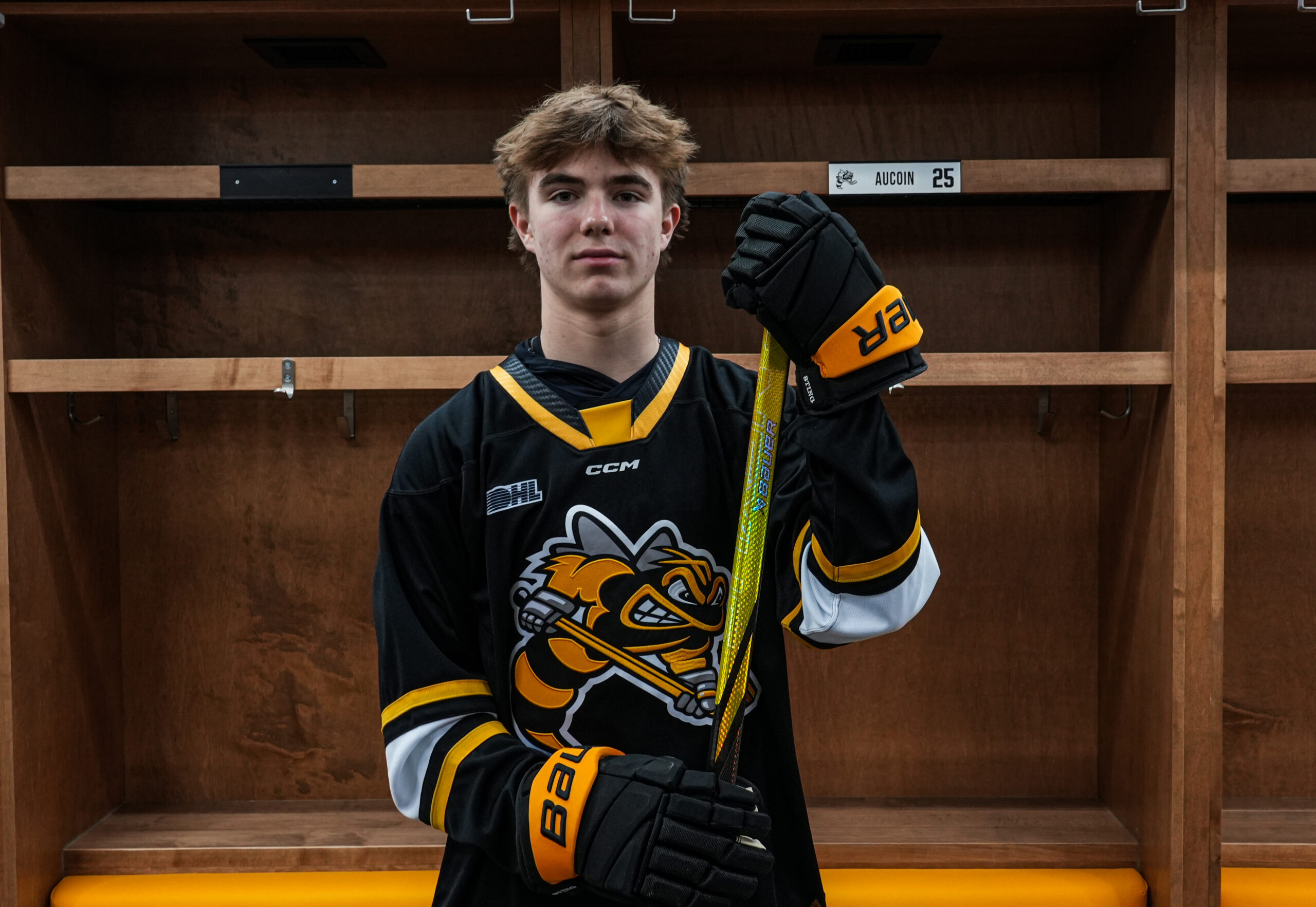 Sarnia Sting Sign Defenceman Kaden Aucoin - Sarnia Sting