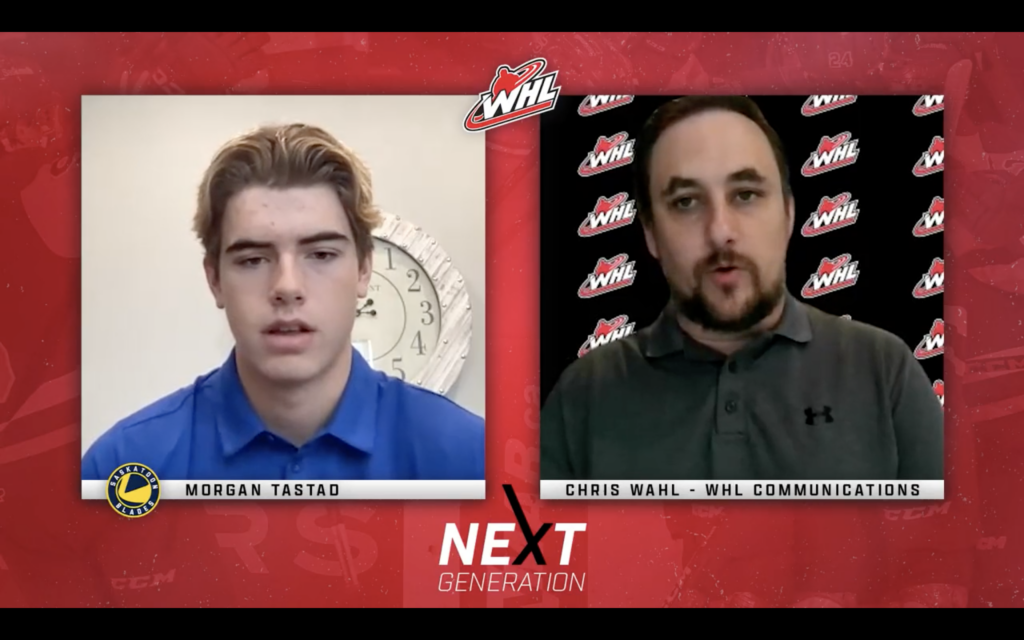 WHL Next Generation - Morgan Tastad - Saskatoon Blades