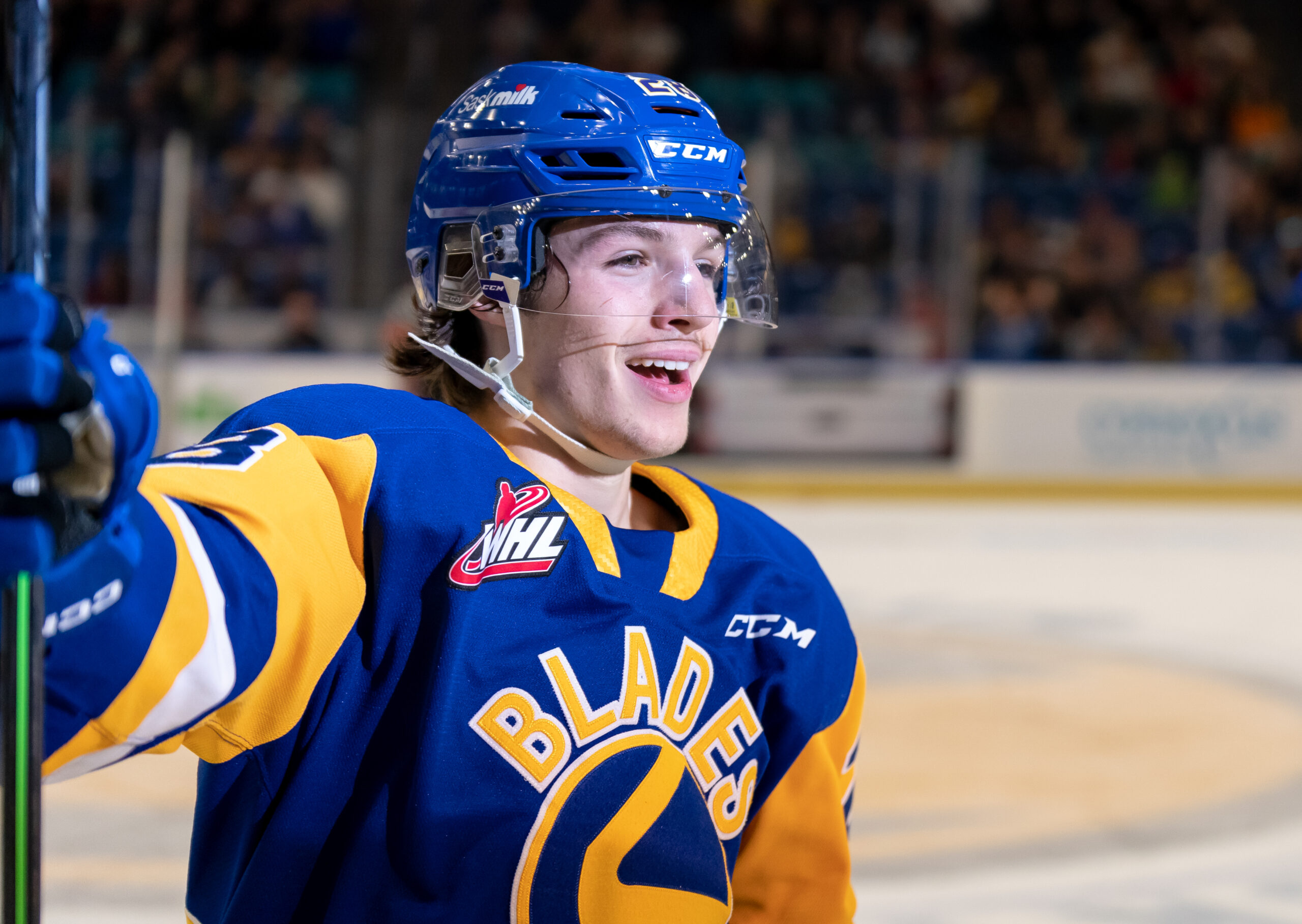 GAME 24 RECAP | Hansen scores late, Blades earn first win on U.S. road ...