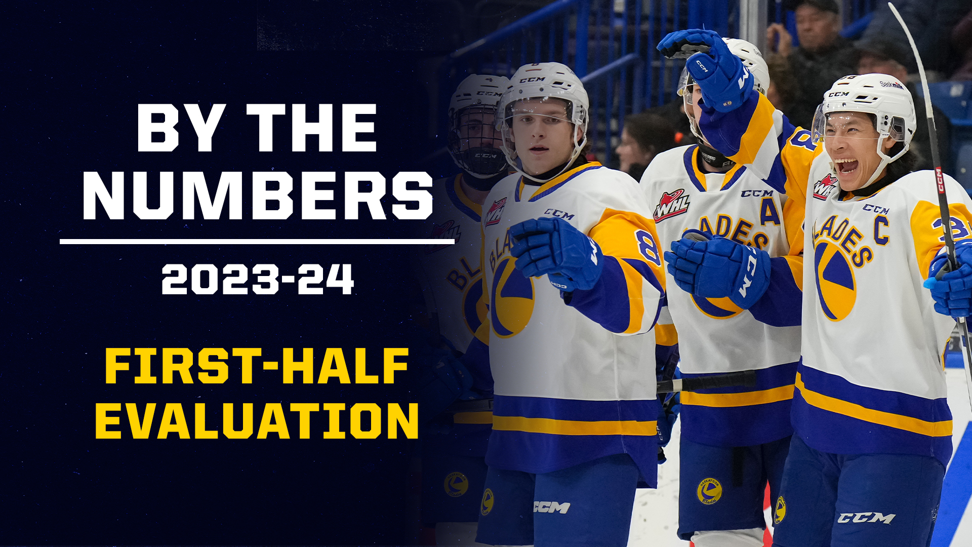 BY THE NUMBERS | 2023-24 season first-half evaluation - Saskatoon Blades