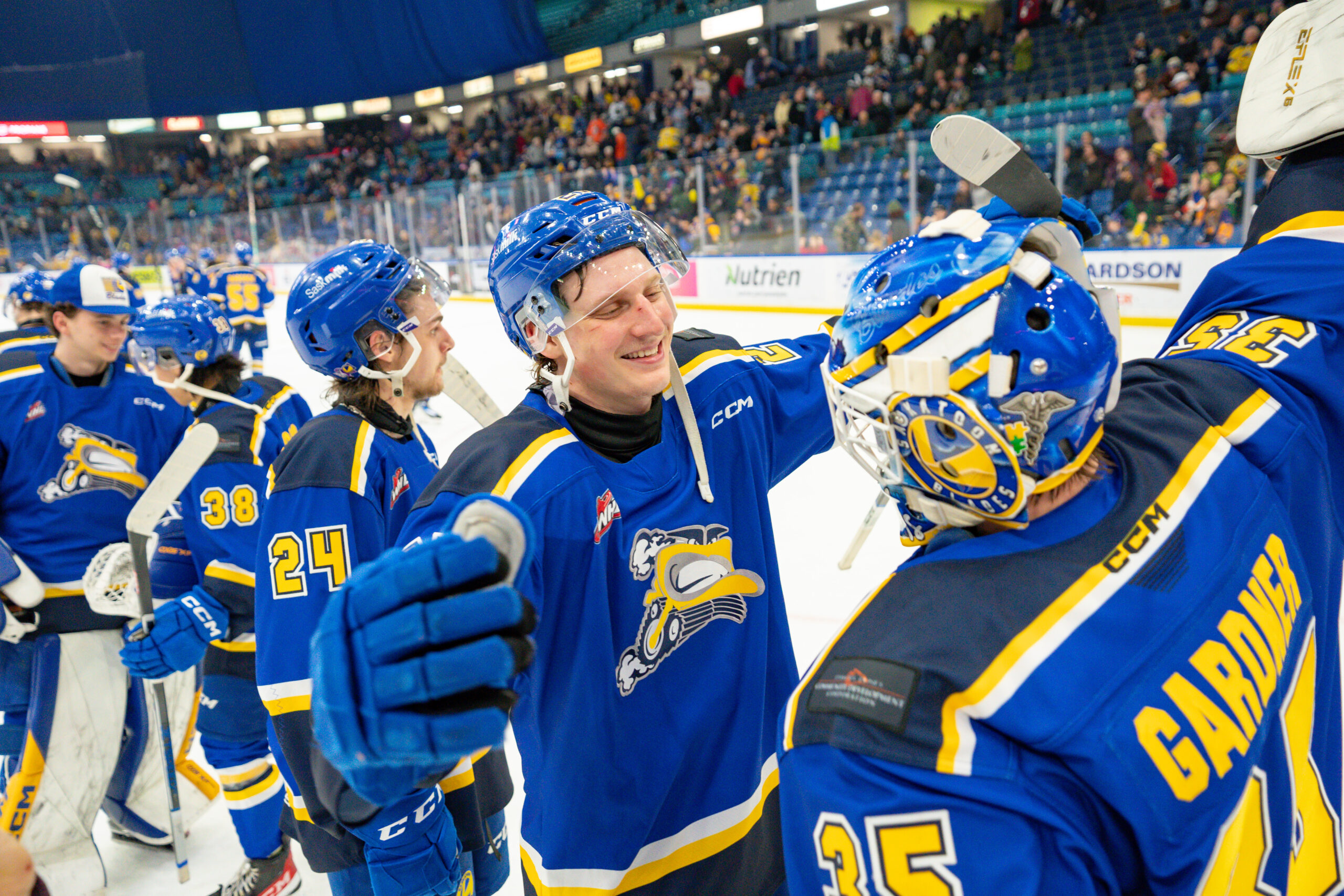GAME 50 RECAP | Blades shut down Wheat Kings for tenth straight win at ...