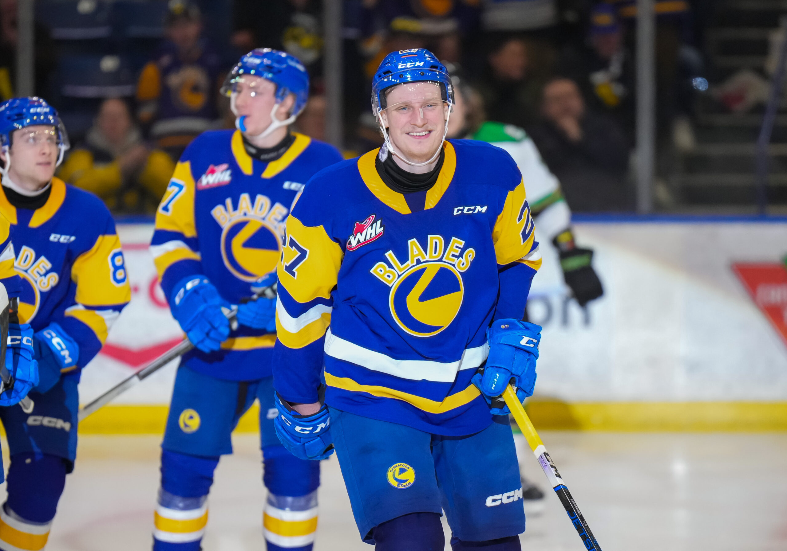 ROUND 1 GAME 2 RECAP | Gardner wins in playoff debut, Blades even ...