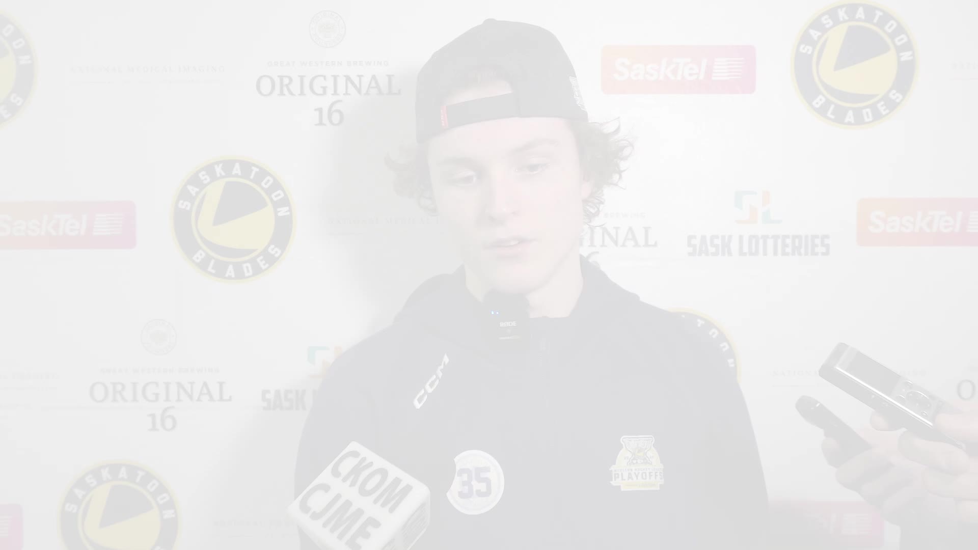POST GAME | Goalie Evan Gardner - Saskatoon Blades