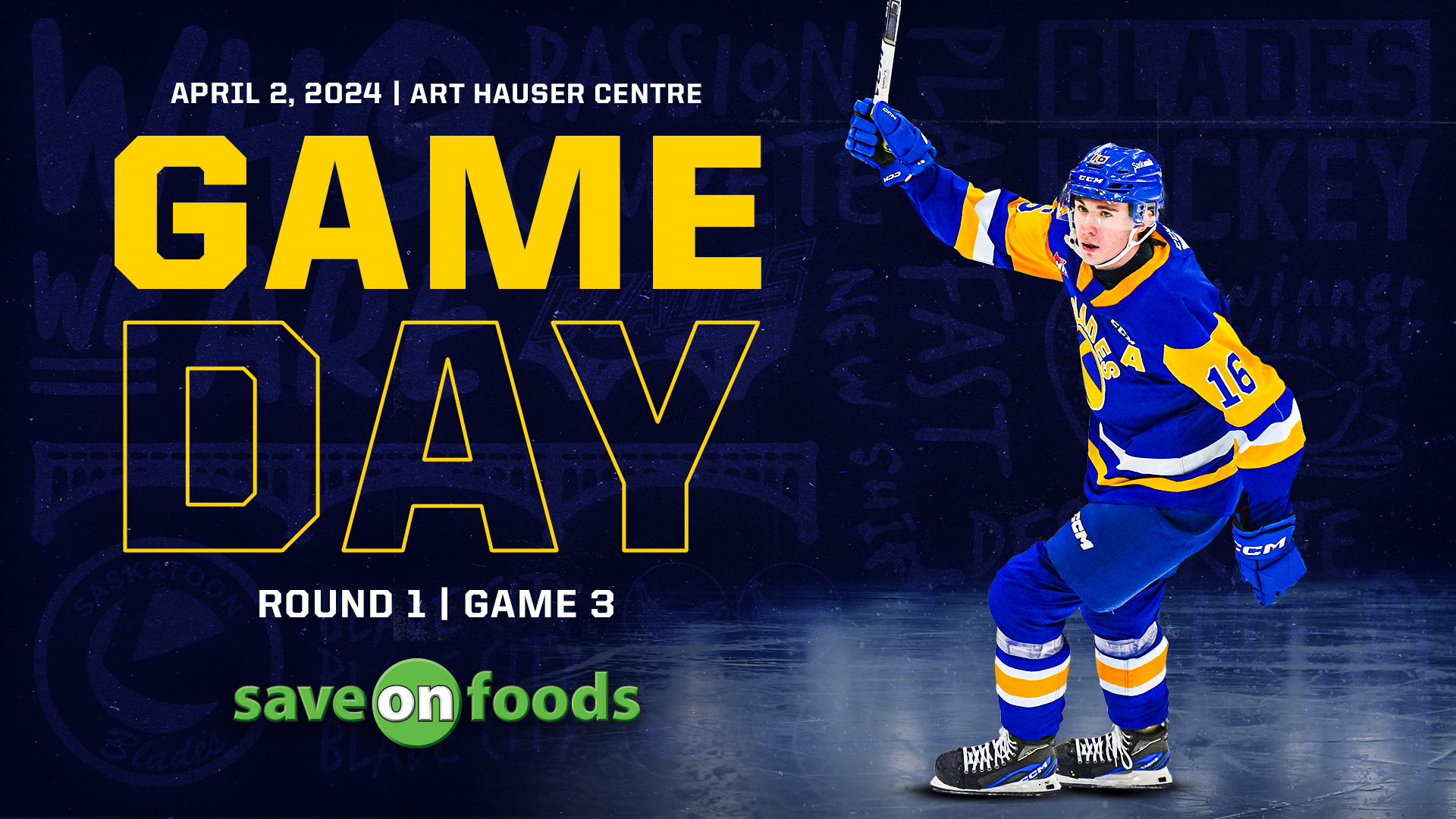 ROUND 1 GAME 3 | Blades invade Prince Albert for Game 3 - Saskatoon Blades